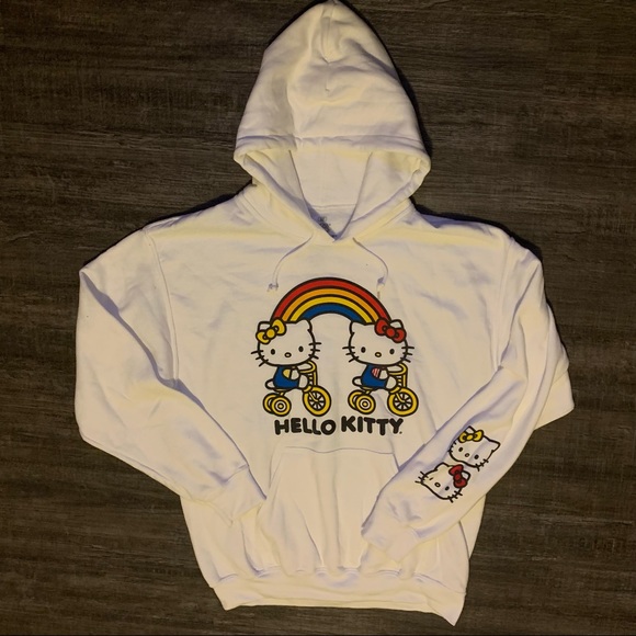 Sweaters | Hello Kitty Hoodie For Men | Poshmark
